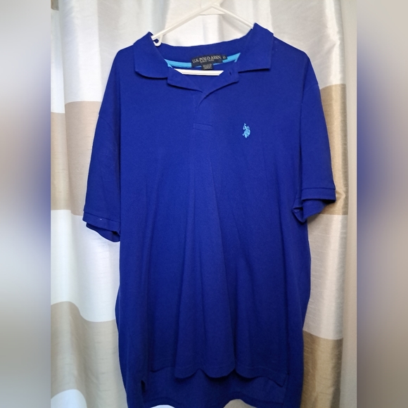 U.S. Polo Assn. | Shirts | Us Polo Assn Mens Royal Blue Polo Shirt Size ...